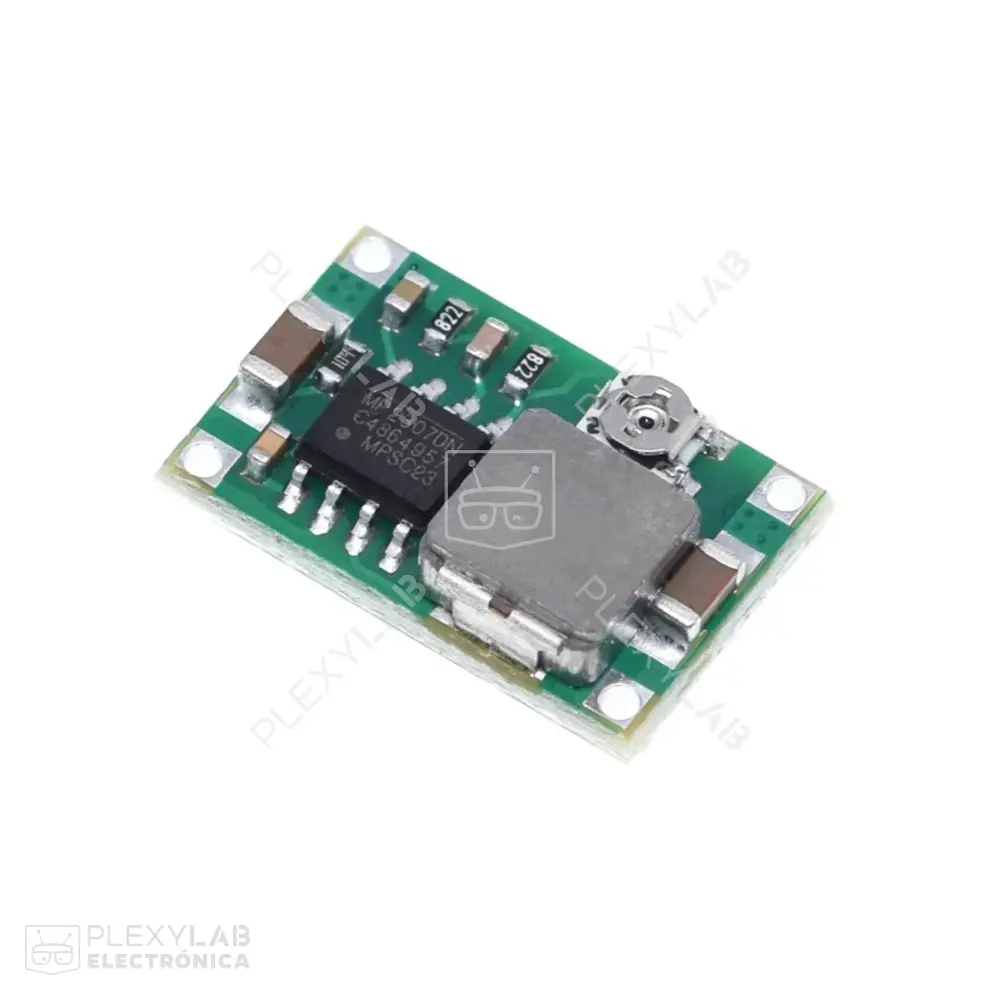 MP2307 Mini 360 Módulo regulador de voltaje variable Step Down DC-DC | PLEXYLAB